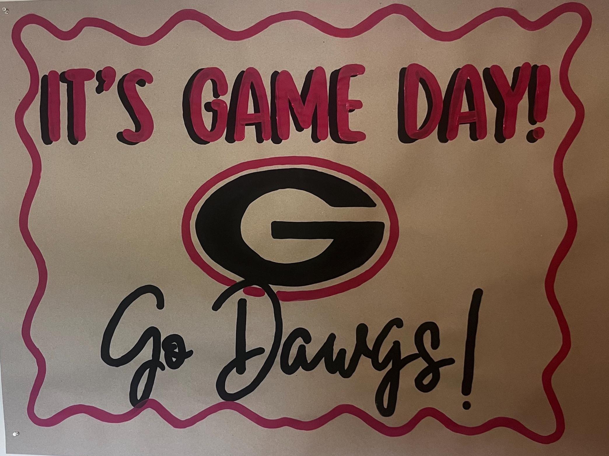 Game Day Banners | College Football Banner | UGA Banner | Baseball ...
