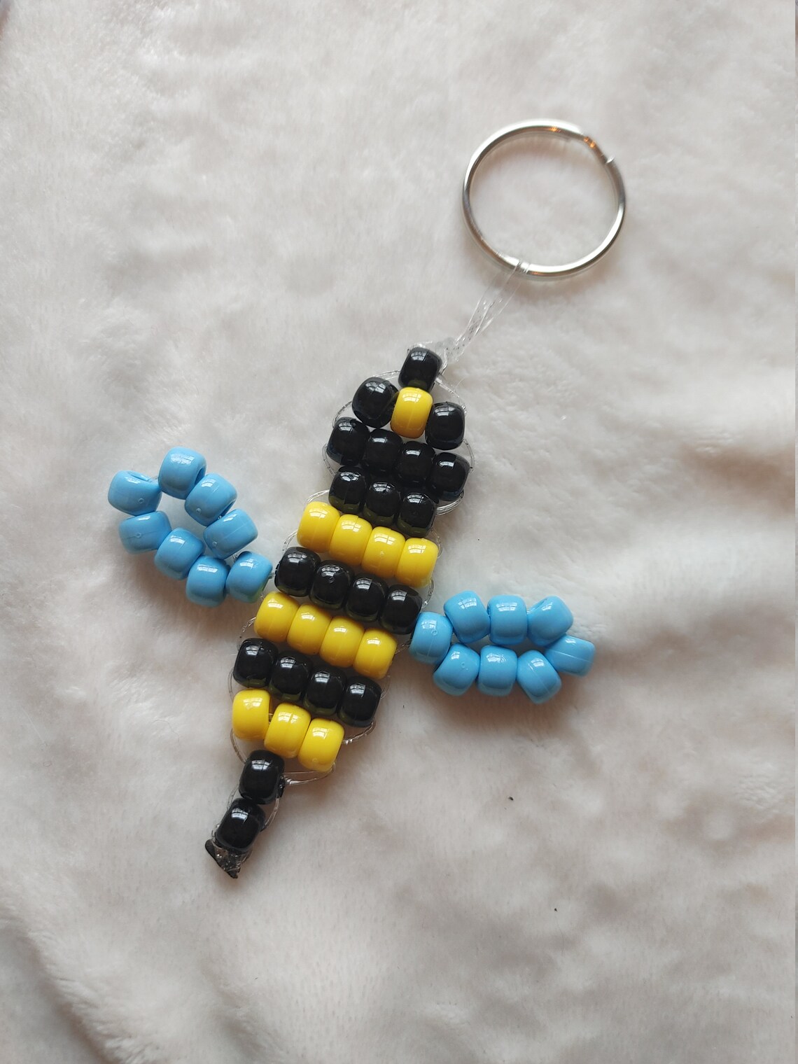 Pony Bead Key Chains - Etsy