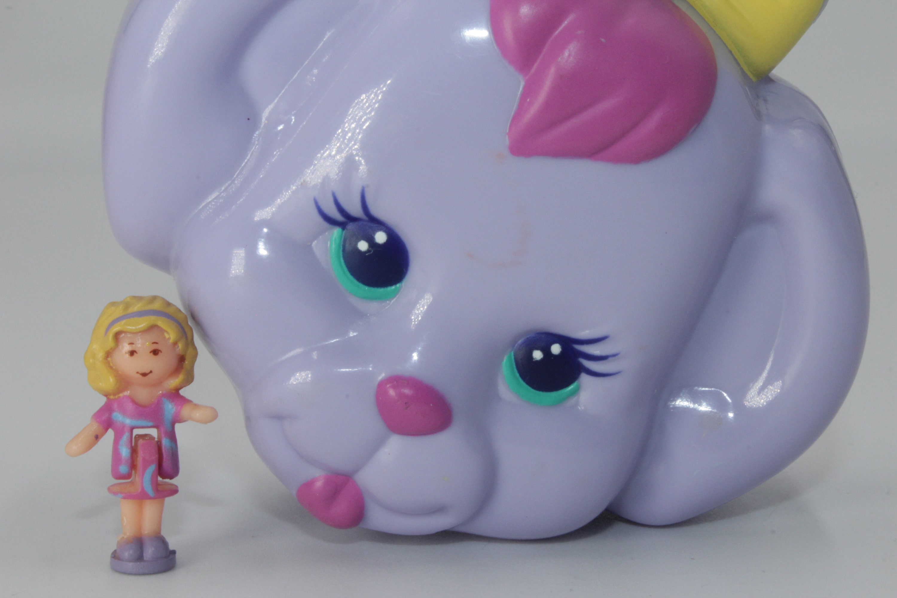 1993 Vintage Polly Pocket Dazzling Dog Show Compact & Polly - Etsy