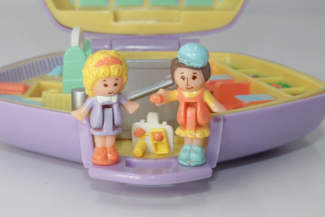 1992 Vintage Polly Pocket Fast Food Restaurant (polly at the Burger ...