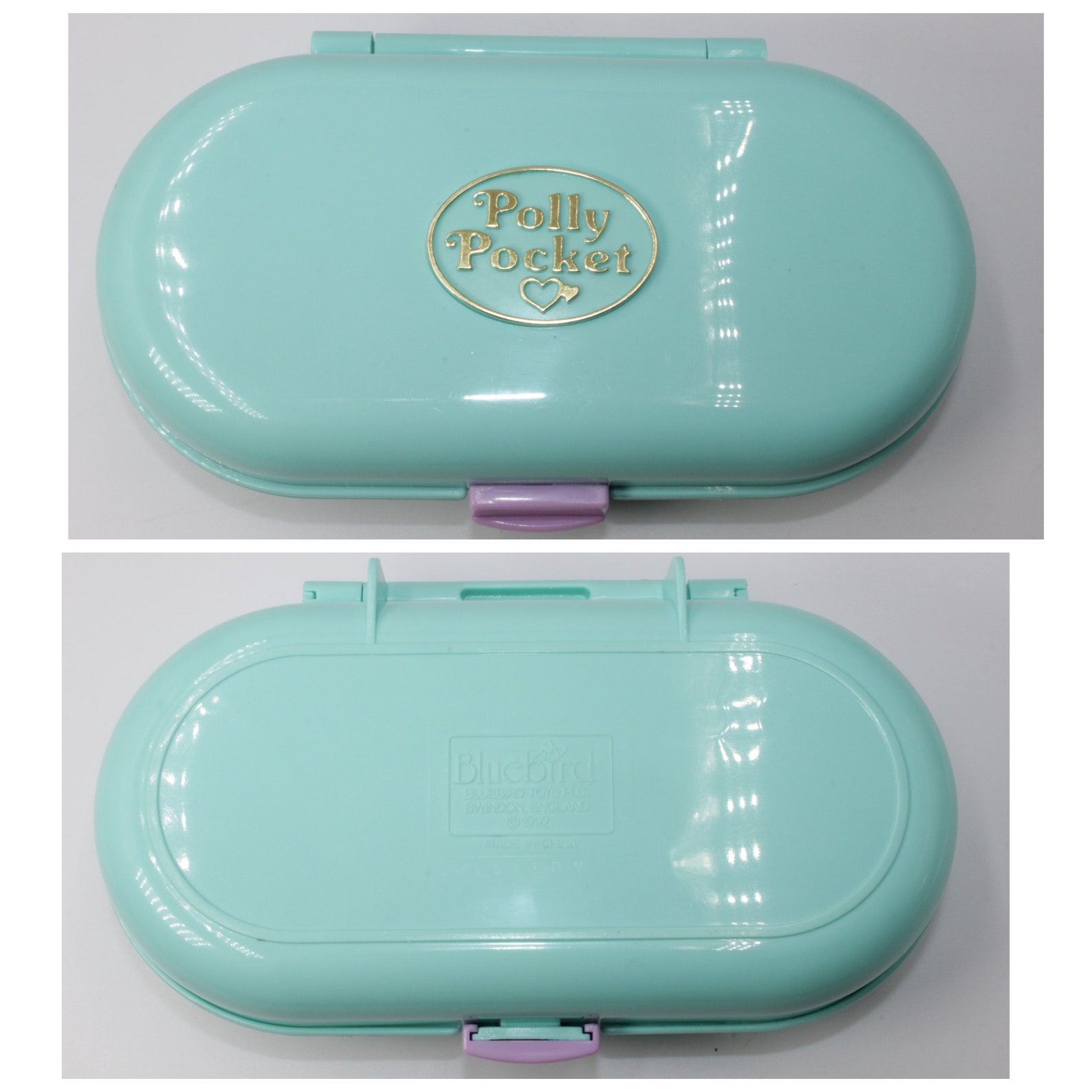 1992 Vintage Polly Pocket Babysitting Stamper Play Set - Complete W ...