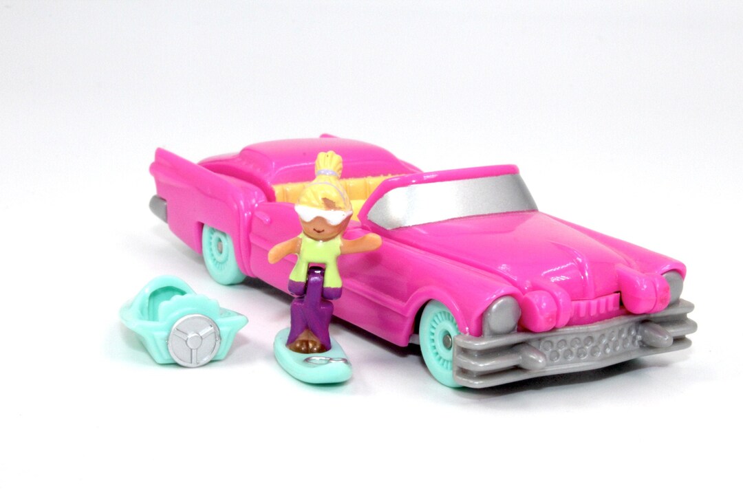 1995 Vintage Polly Pocket Pool Party on the Go - Out 'n About ...