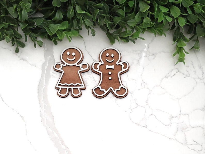 Gingerbread Christmas Mini Wood Signs for Coffee Bar Kitchen - Etsy