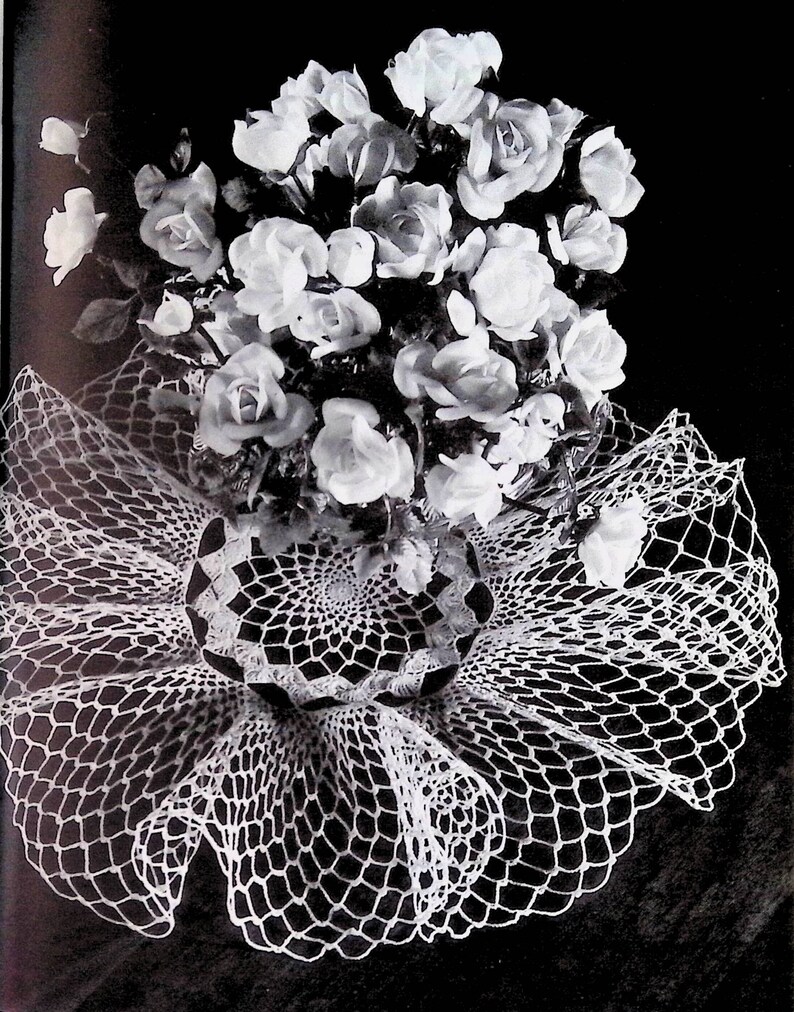1960's Vintage Crochet Book Doilies: Crochet, Knit, Beaded, Hairpin ...