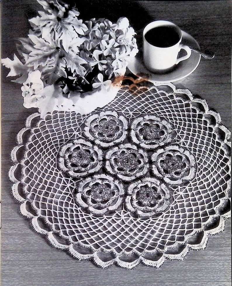 1960's Vintage Crochet Book Doilies: Crochet, Knit, Beaded, Hairpin ...