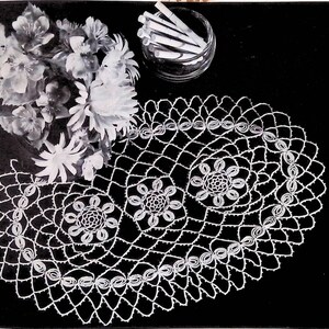 1960's Vintage Crochet Book - Doilies: Crochet, Knit, Beaded, Hairpin ...