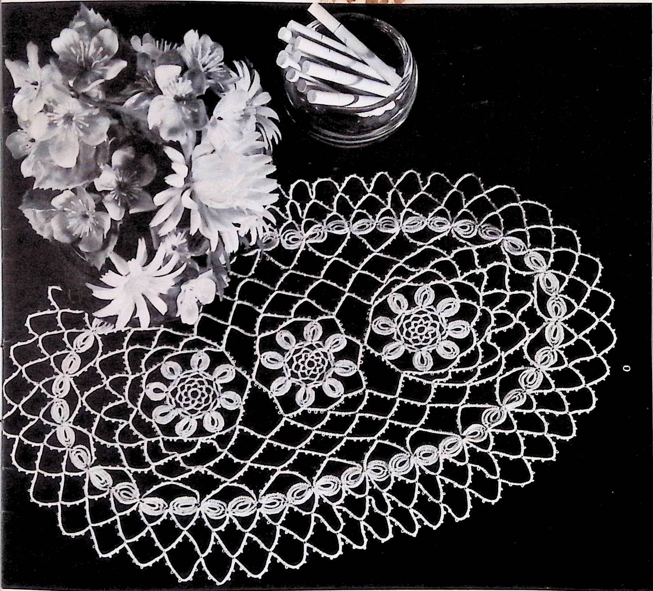 1960's Vintage Crochet Book Doilies: Crochet, Knit, Beaded, Hairpin ...