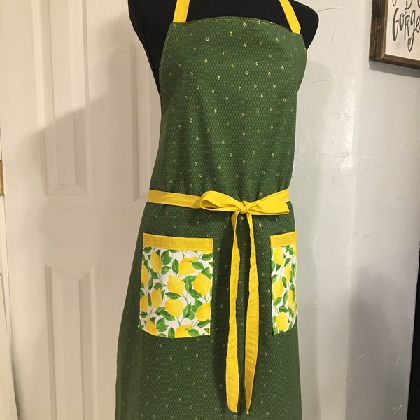 Lemon Apron - Etsy