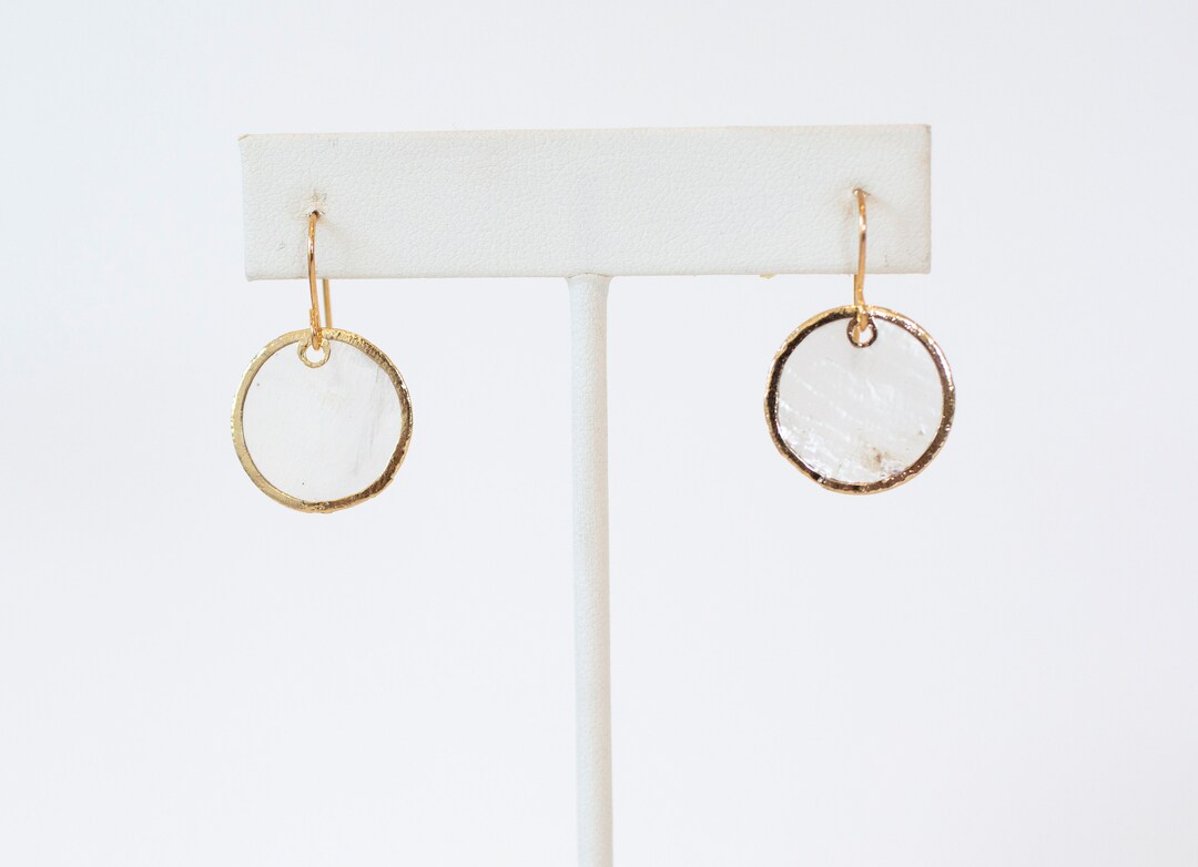 Translucent Shell Earrings - Etsy