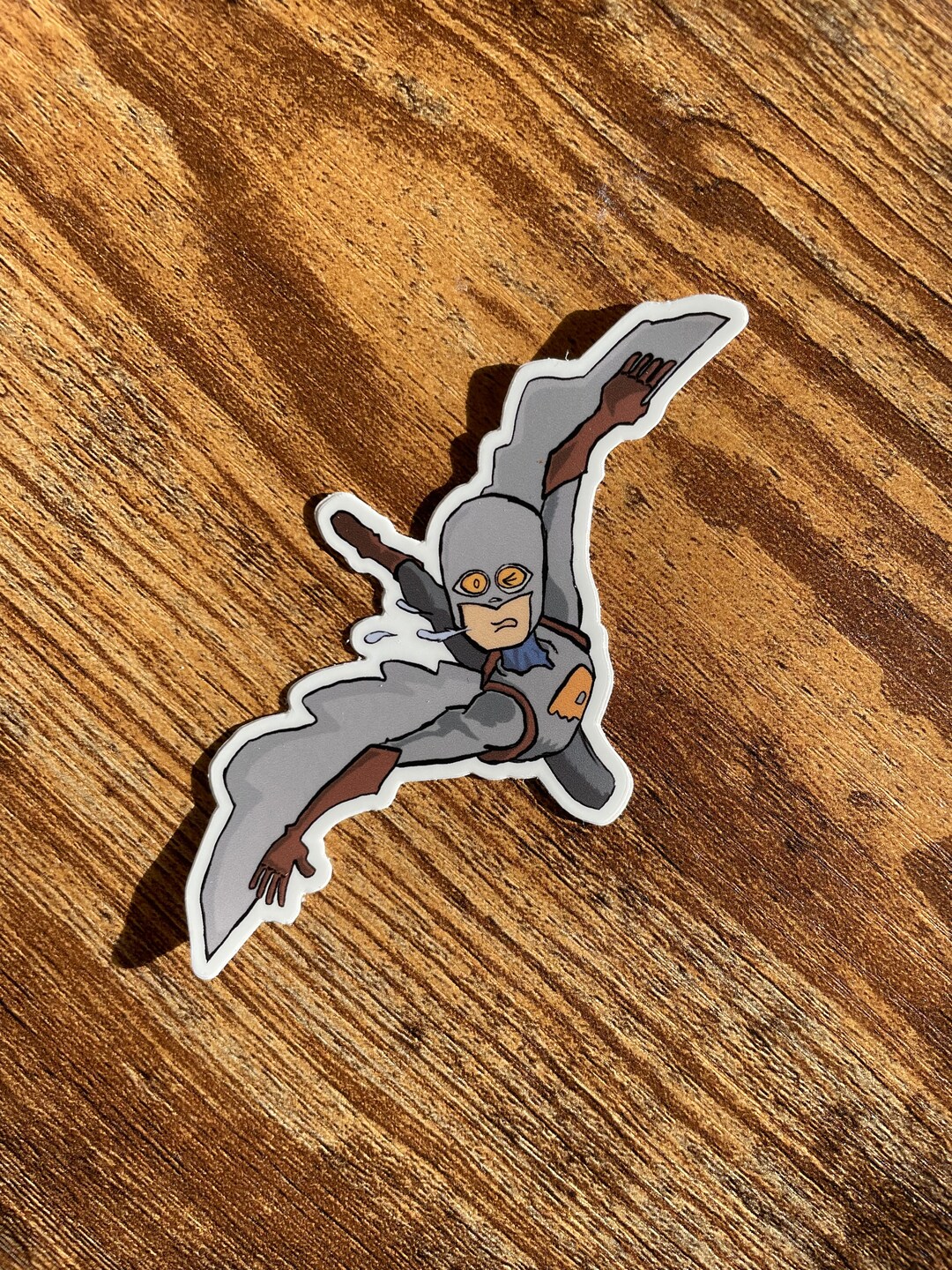 The Pigeon OC Superhero Sticker (waterproof Vinyl for Laptops, Comics ...