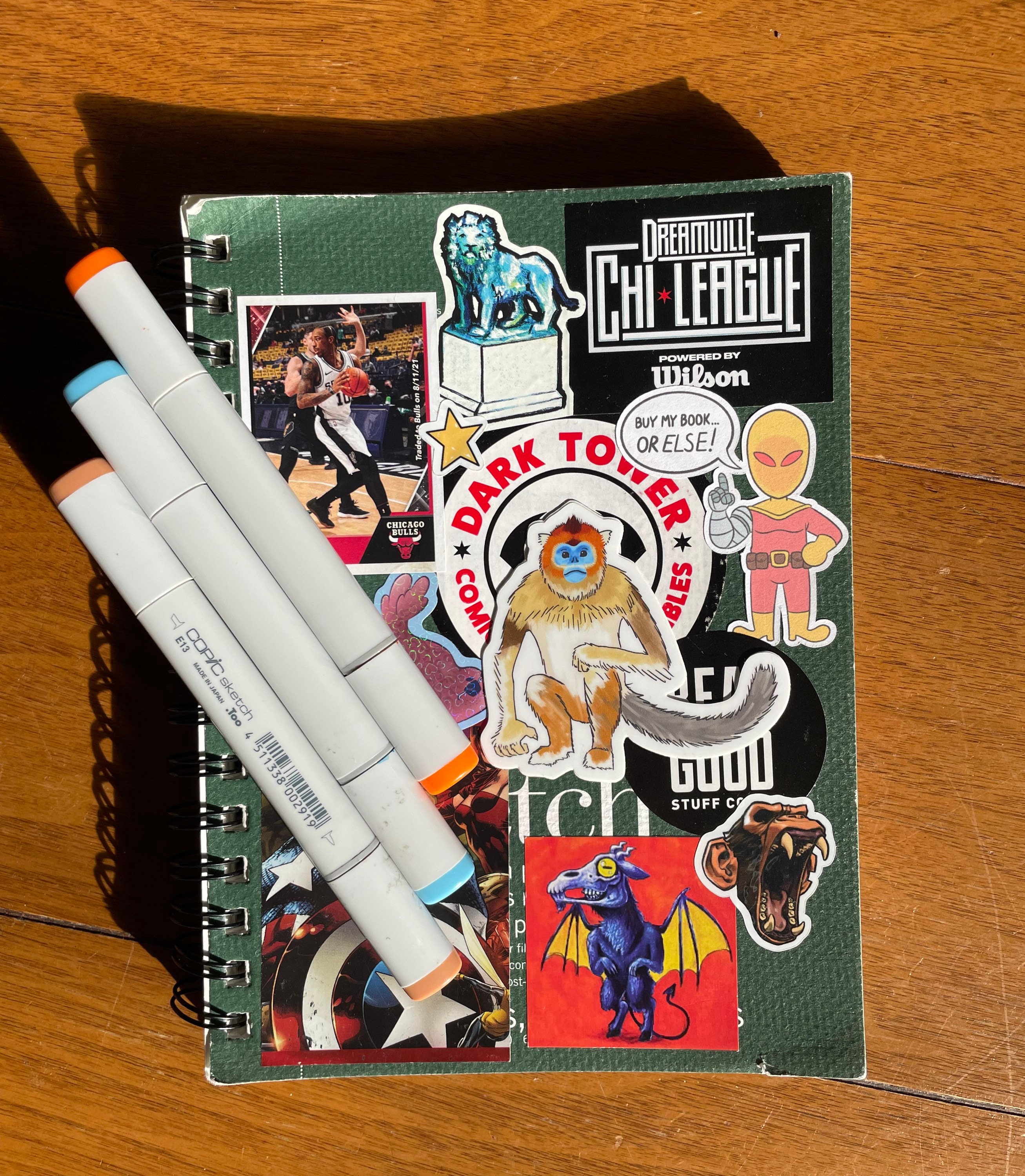 Golden Snub-nosed Monkey Sticker waterproof Weird Animal Vinyl Sticker ...