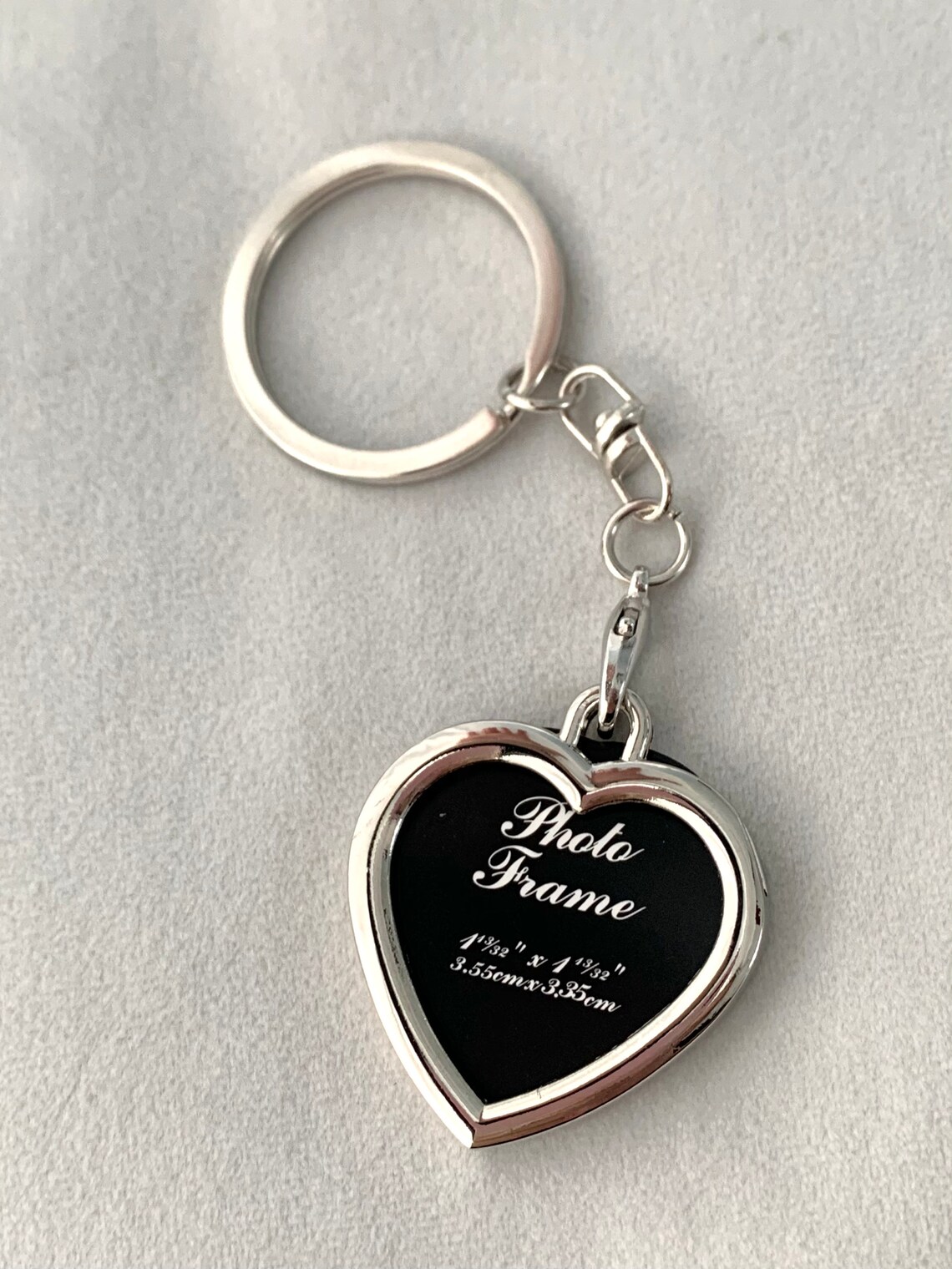 Heart Photo Keychain - Etsy