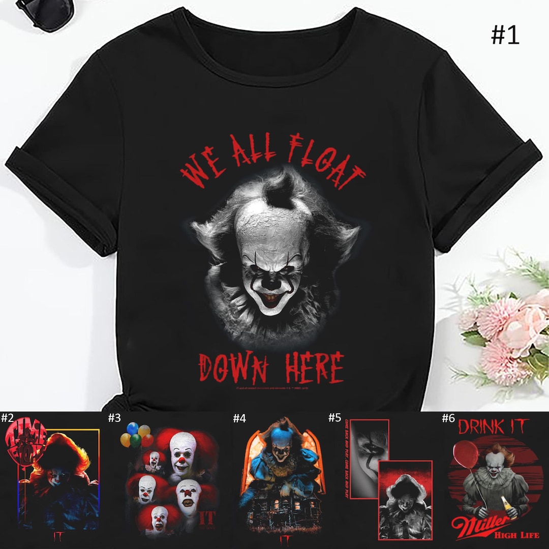 Pennywise Shirt, IT Pennywise Movie Shirt, IT Movie T-shirt, Horror ...