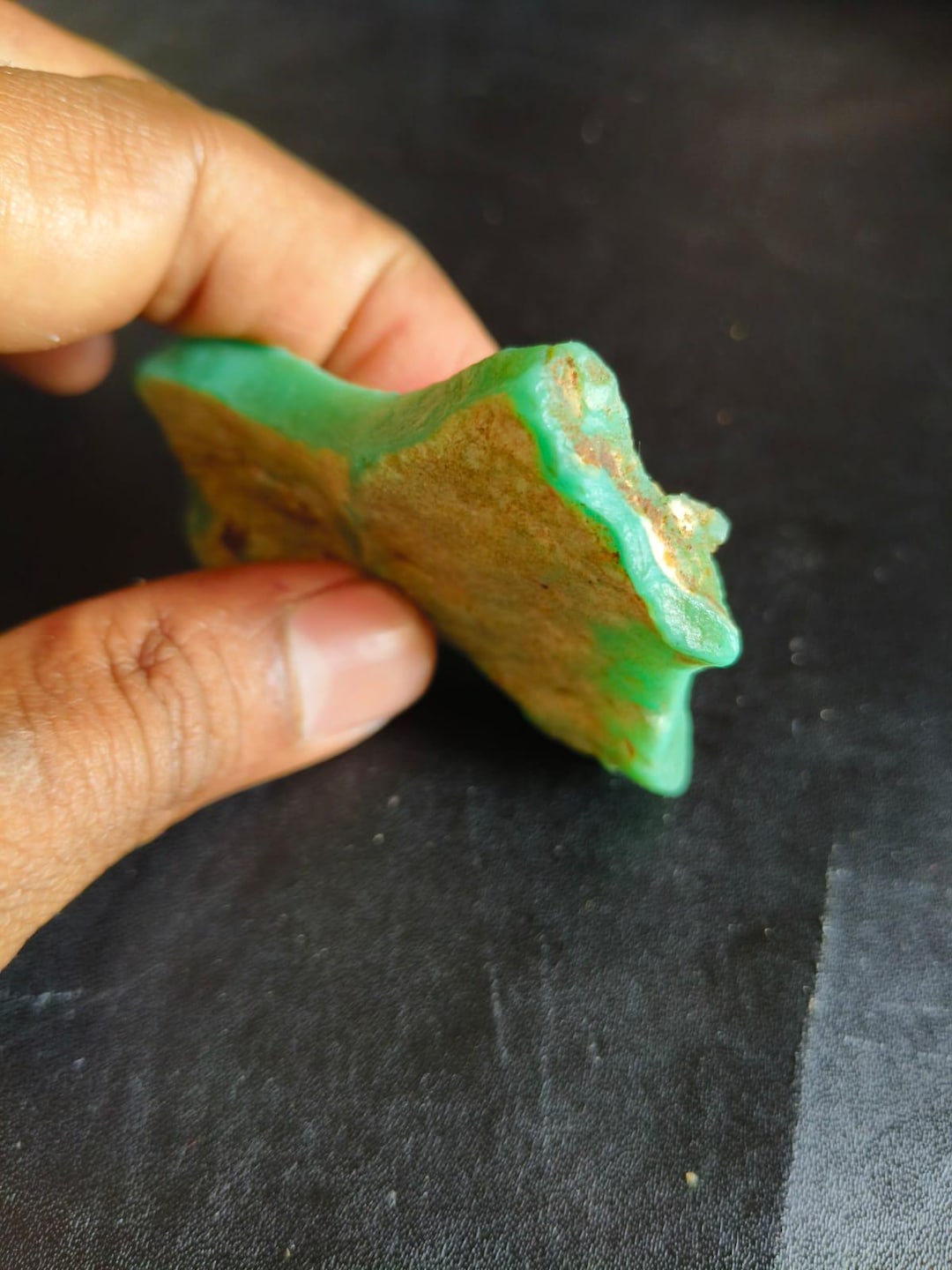 Natural Chrysoprase Rough Stone: Home Decor, 246 Carat (65X52X14) Mm - Etsy