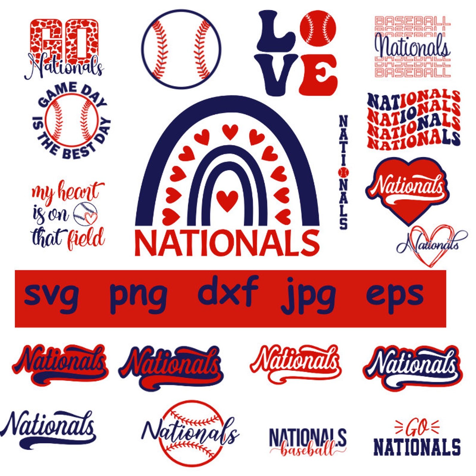 Nationals Svg Bundle, Nationals Png Bundle, Nationals Shirt Svg ...
