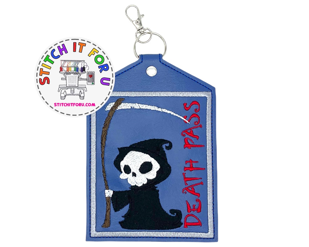 Cute Card Holder, Death, Death Pass Card Holder, Cardholder ...