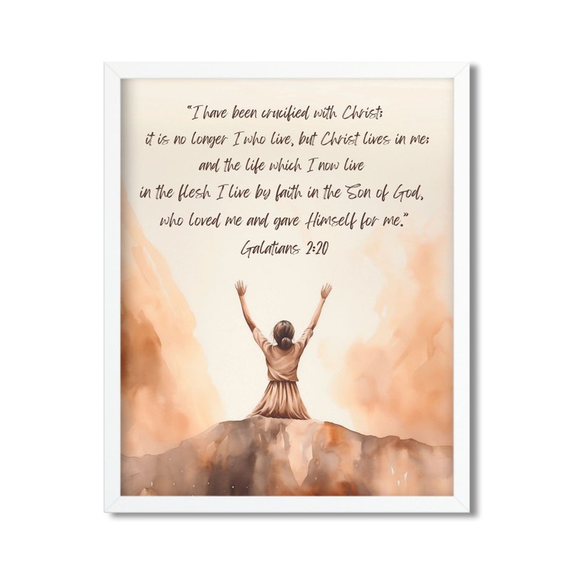 Galatians 2 20 - Etsy