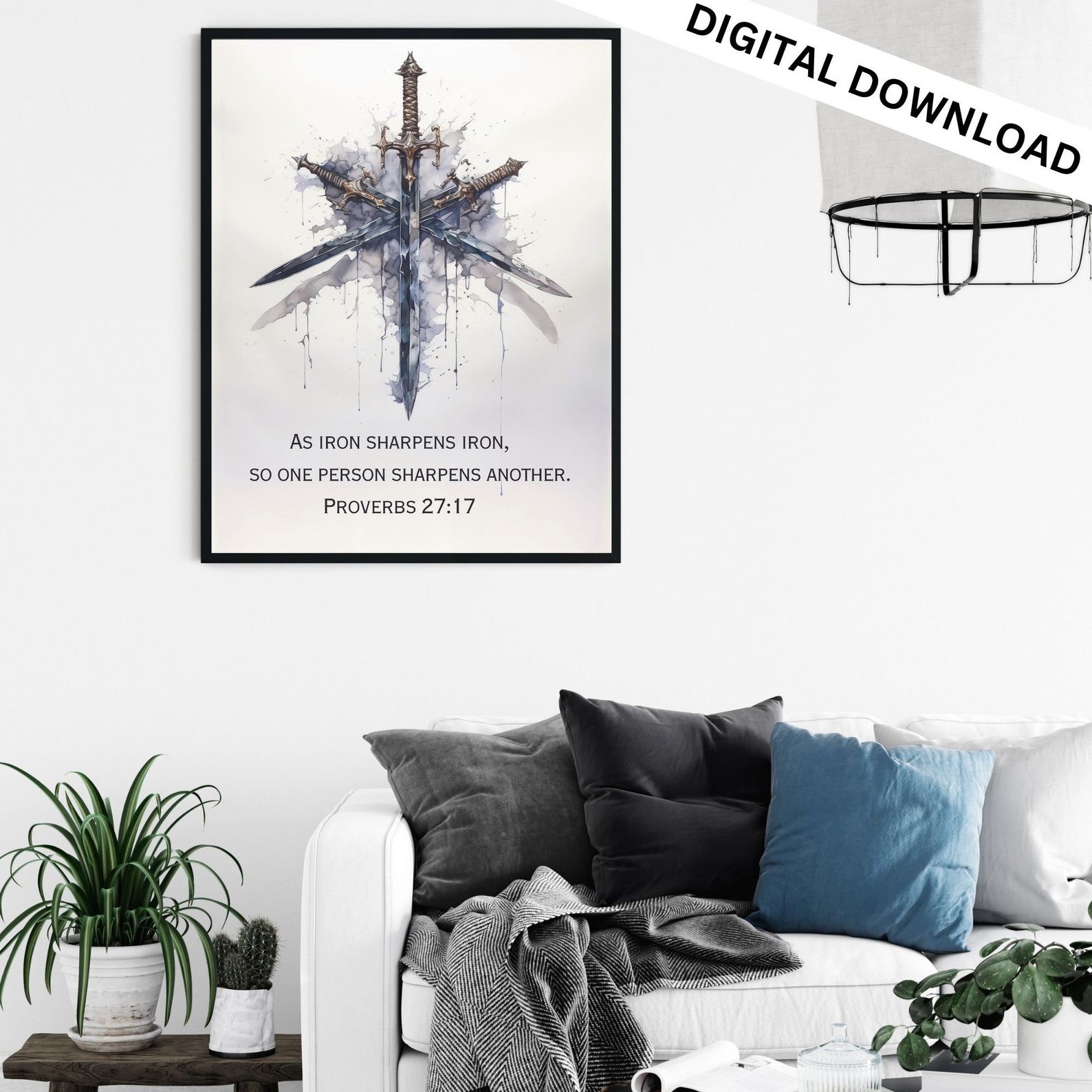 Proverbs 27:17 "iron Sharpens Iron, and so One Person Sharpens Another ...