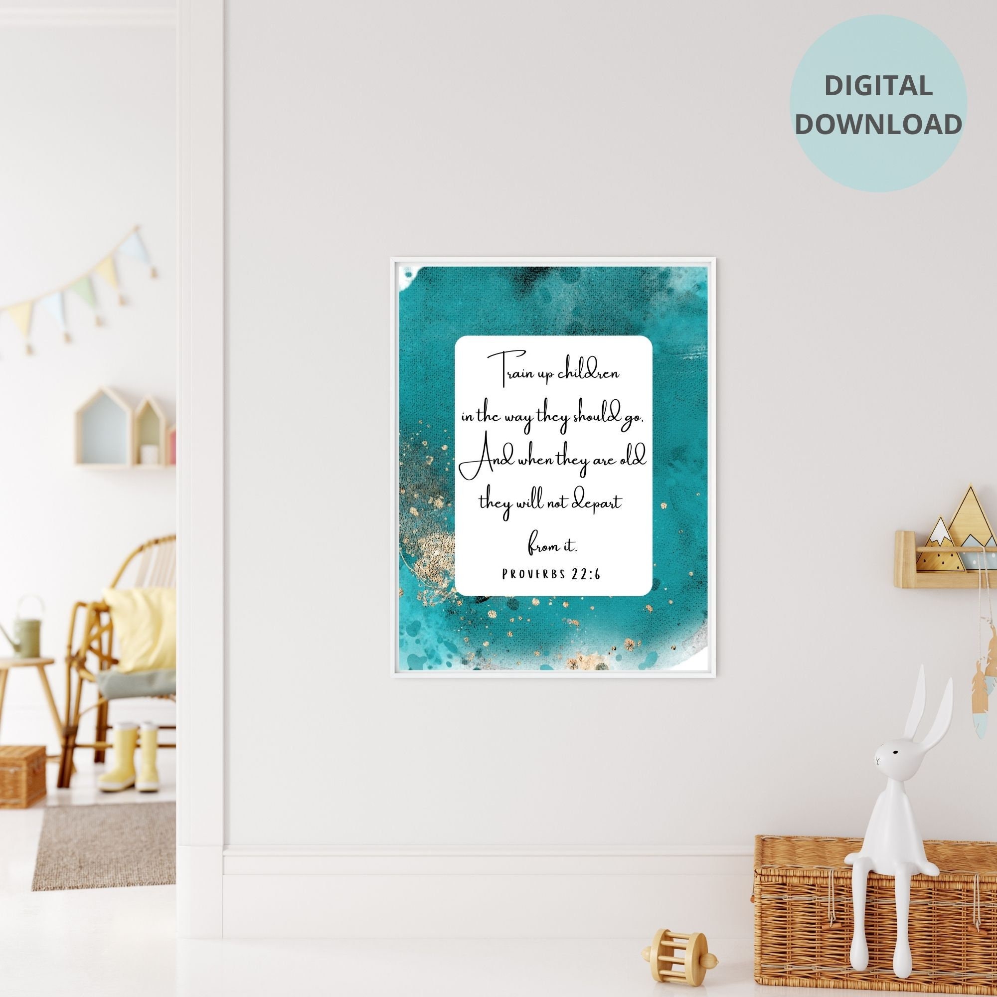 Proverbs 22:6 train up Children in the Way They Should Go, and When ...