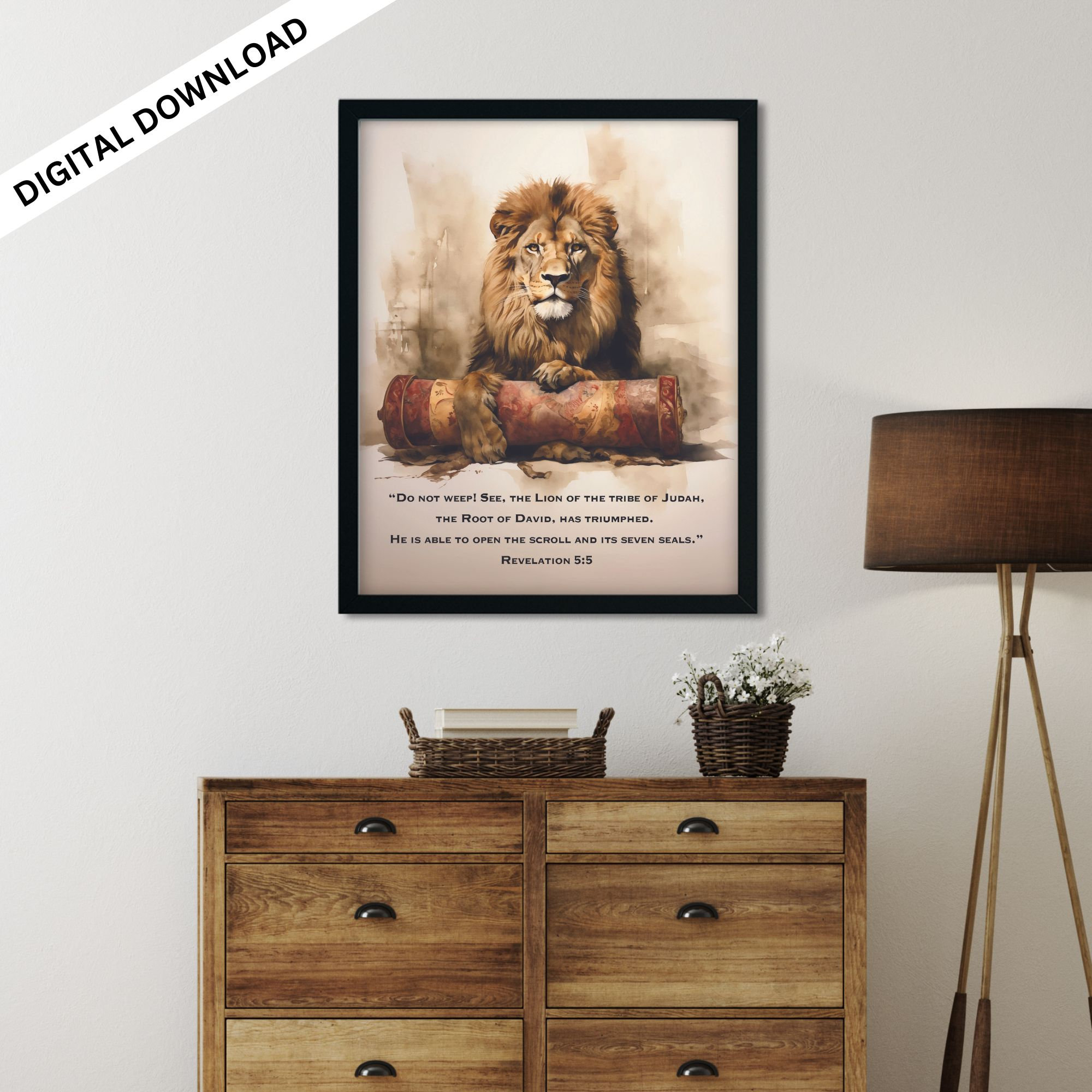 Revelation 5:5 ...the Lion of the Tribe of Judah...has Triumphed ...