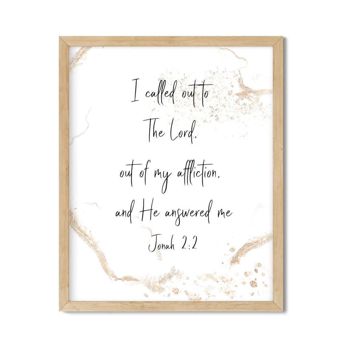 Jonah 2:2 “I Cried Out to the Lord Because of My Affliction, and He ...