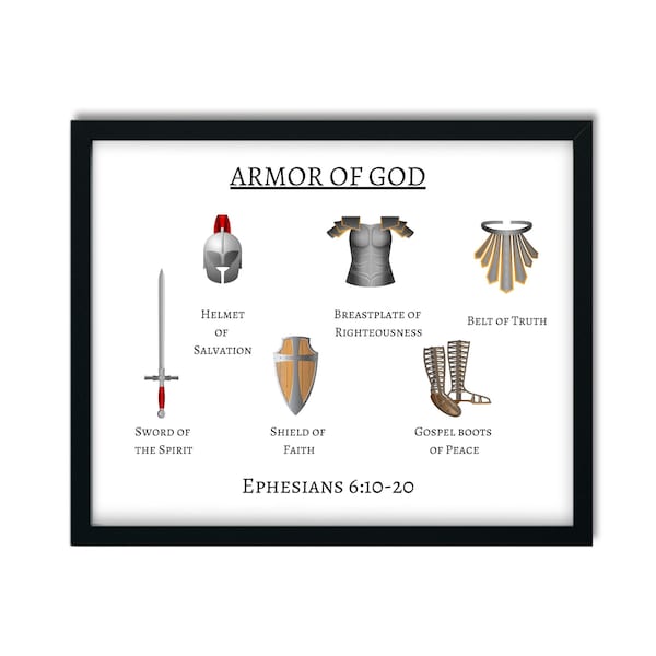 Ephesians 6 10 - Etsy