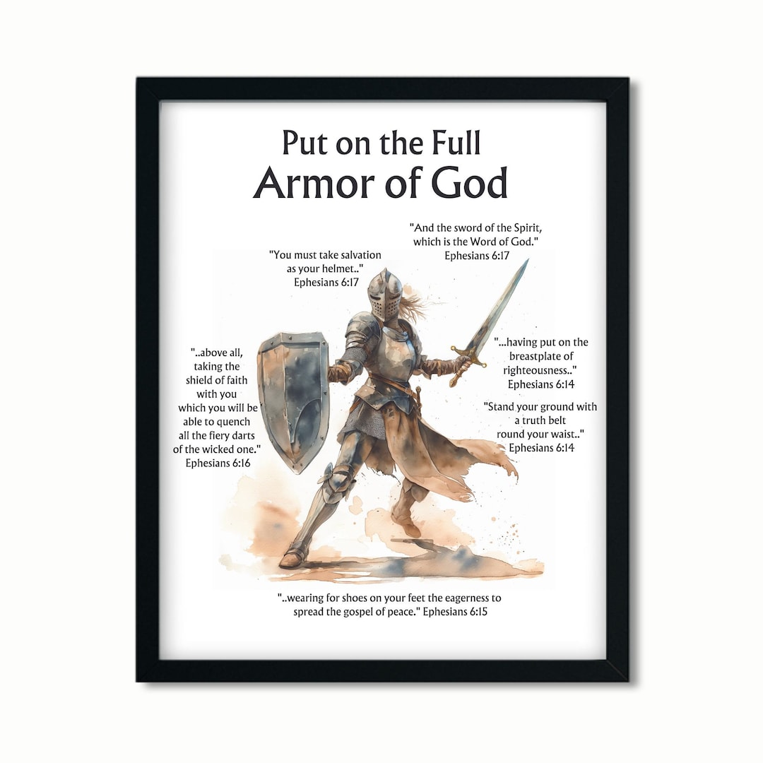 Ephesians 6:10-20 "put on the Whole Armor of God.." Bible Verses, Armor ...