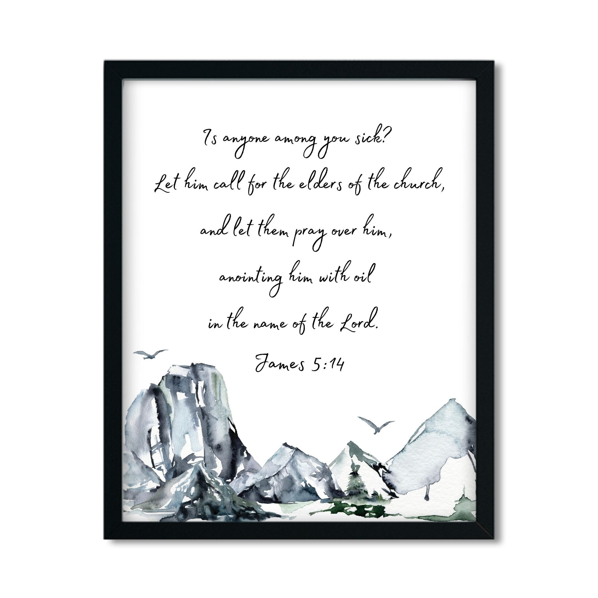 Anointing Of The Sick Drawing