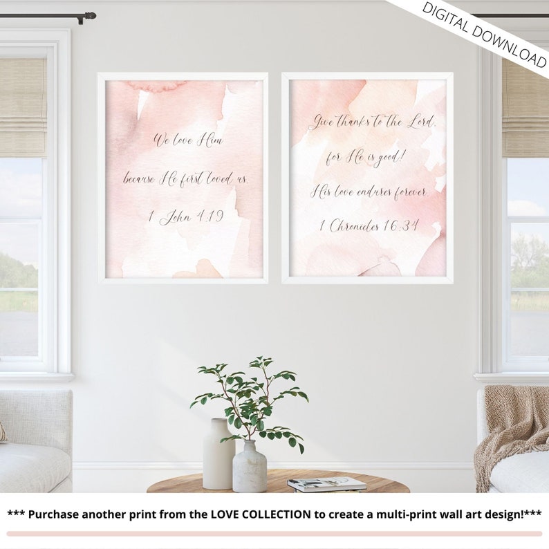 Psalm 23:6 surely Your Goodness and Love Will Follow | Etsy