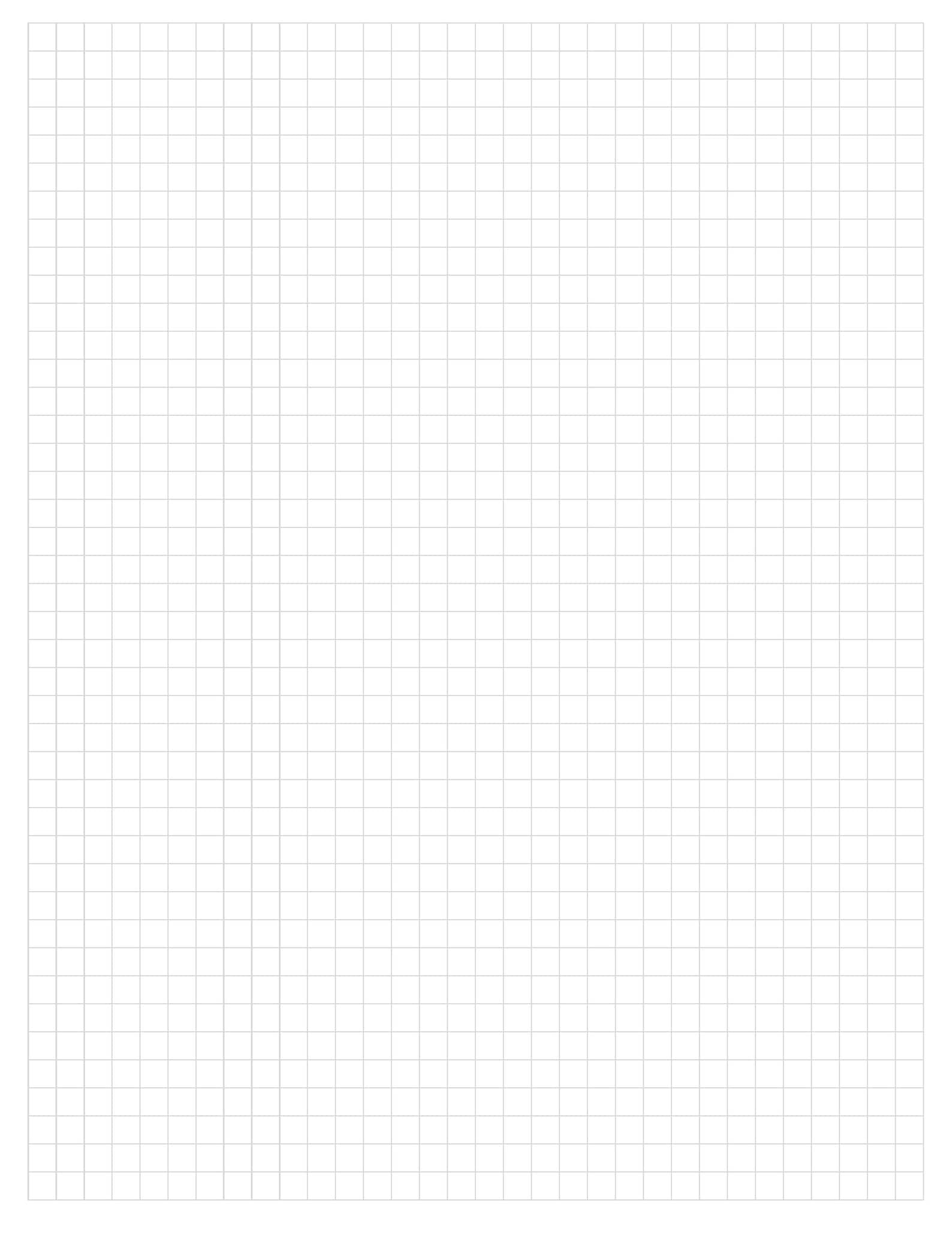 1/4 0.25 Inch Printable Graph Paper Includes Multiple Grid Color ...