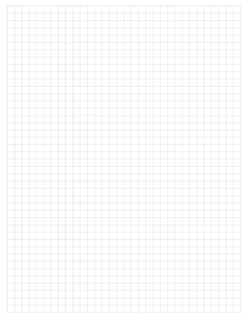 1/4 0.25 Inch Printable Graph Paper Includes Multiple Grid Color ...