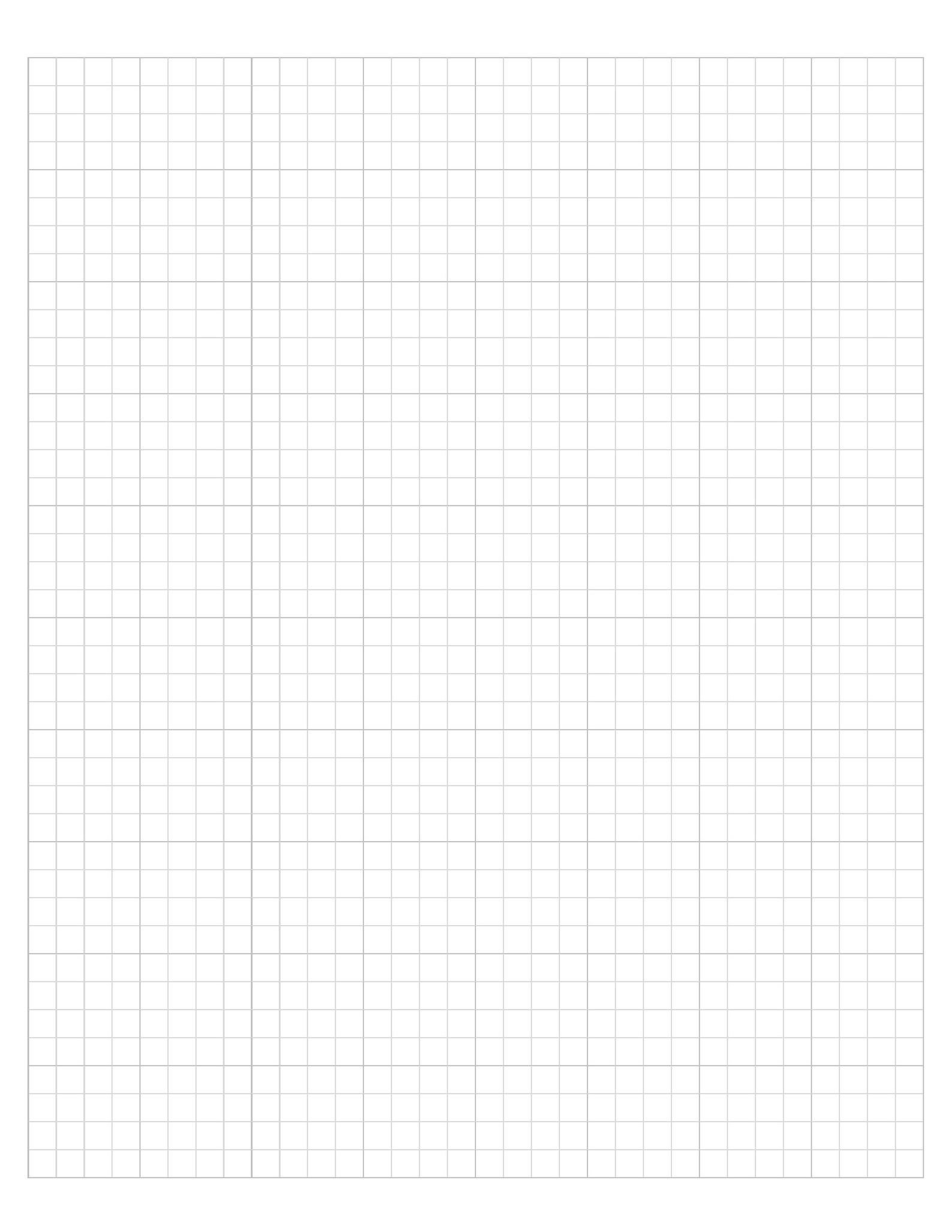 1/4 0.25 Inch Printable Graph Paper Includes Multiple Grid Color ...