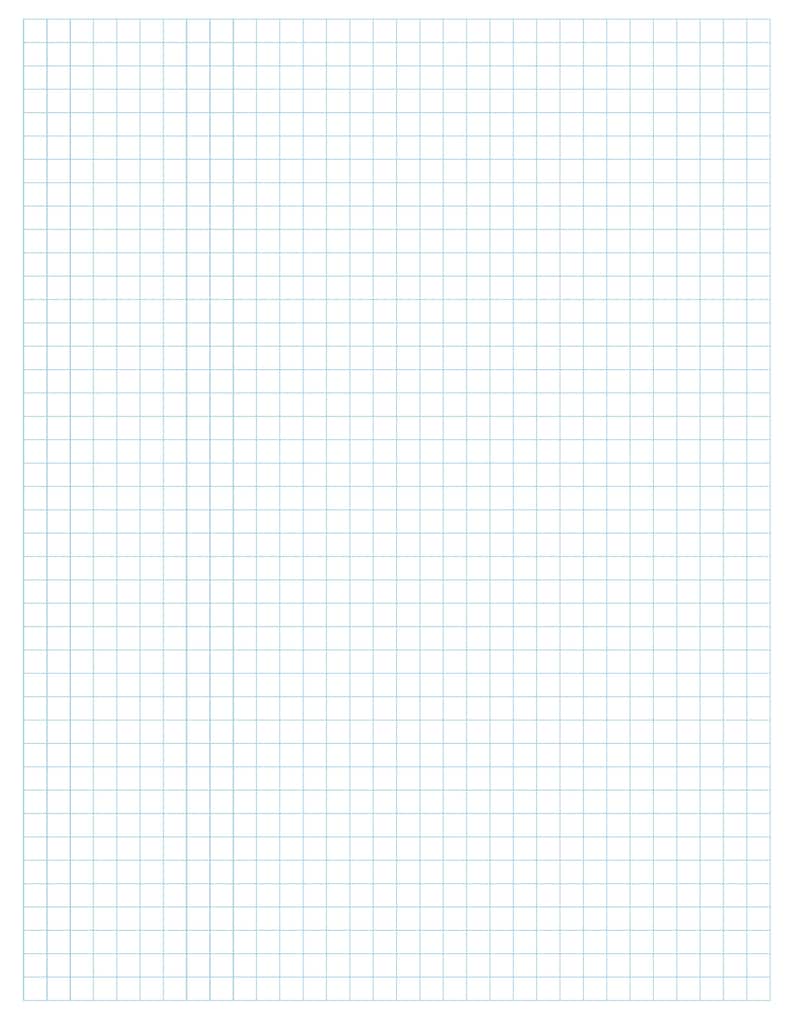 1/4 0.25 Inch Printable Graph Paper Includes Multiple Grid Color ...