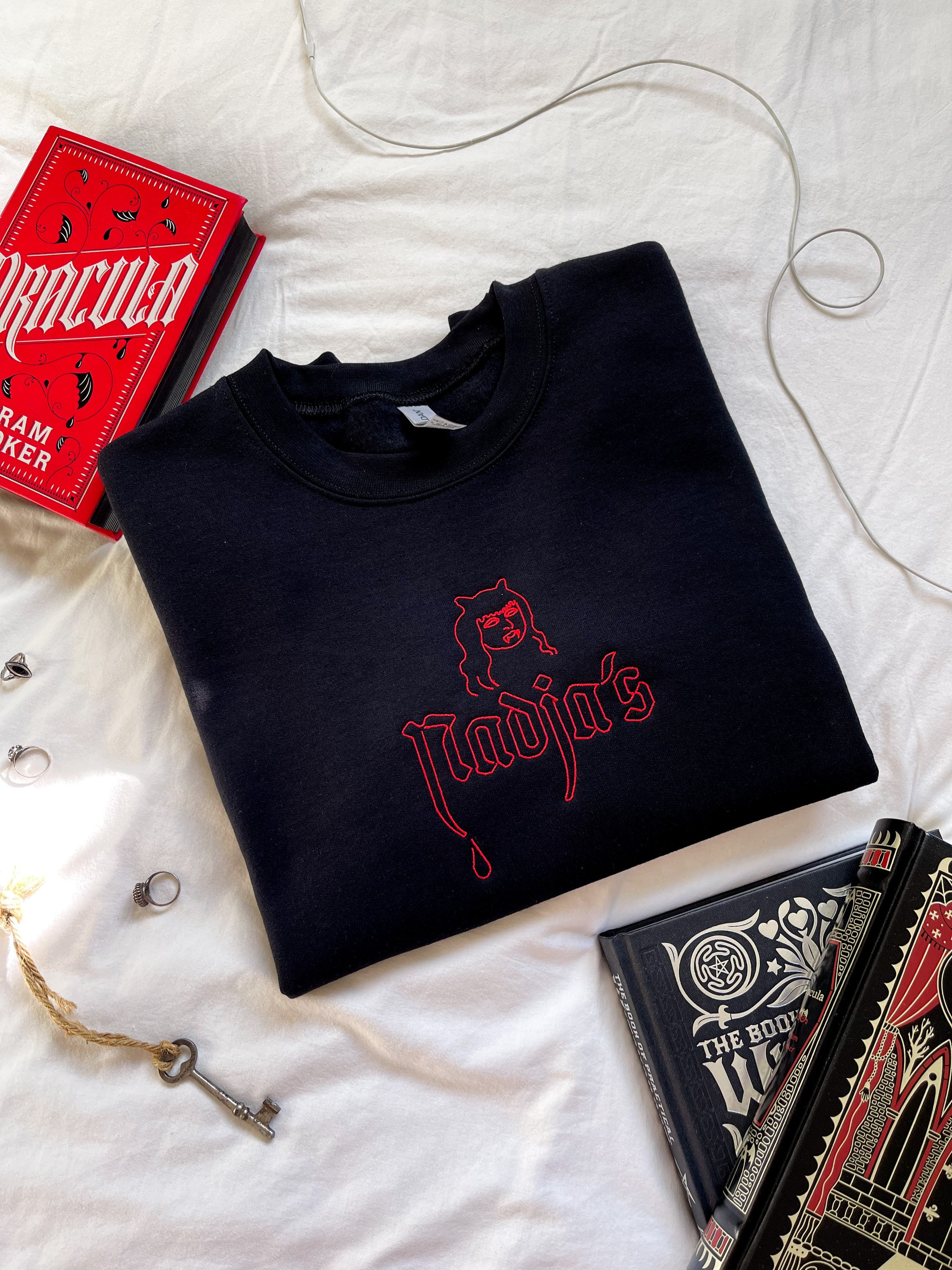 Nadjas Nightclub Embroidered Sweatshirt What We Do in the - Etsy