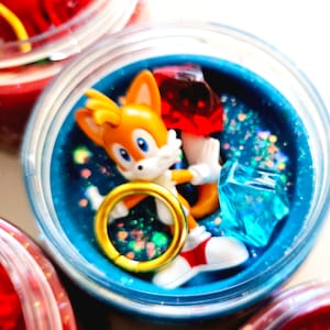 Sonic the Hedgehog, Sonic Play Dough Jar, Playdough Kit, Sonic Party ...