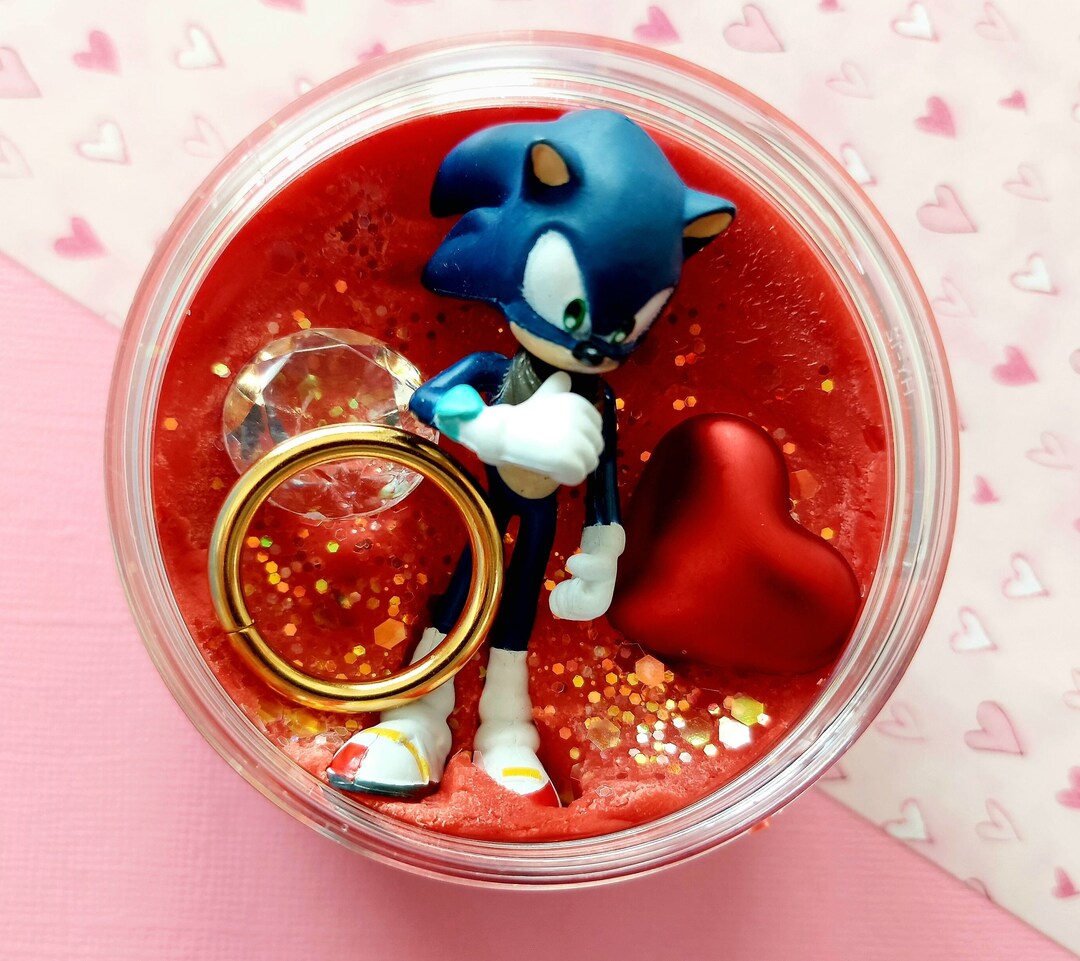 Sonic the Hedgehog Valentine, Sonic Party Favors, Sensory Kit ...