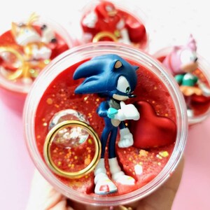 Sonic the Hedgehog, Playdough Jar, Sonic Play Dough Kit, Sonic Party ...