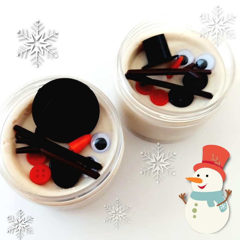 Playdoh Snowman Kit - Etsy