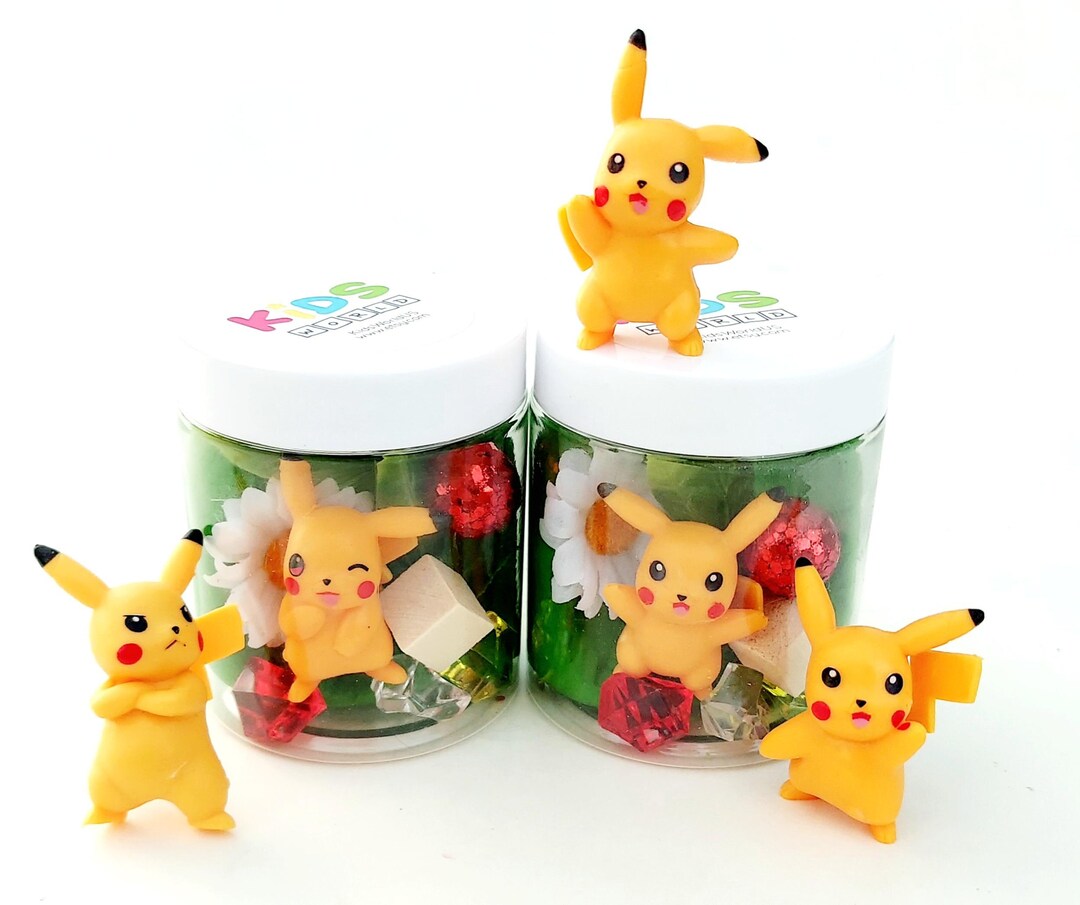 Pikachu Pokemon Birthday, Pokemon Party, Sensory Kit, Play Dough Kit ...