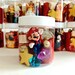 Mario Sensory Jars, Super Mario, Mario Party Favors, Playdough Jar ...