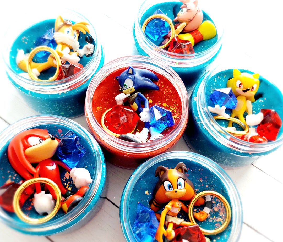 Sonic the Hedgehog Sonic Play Dough Jar Playdough Kit Sonic - Etsy