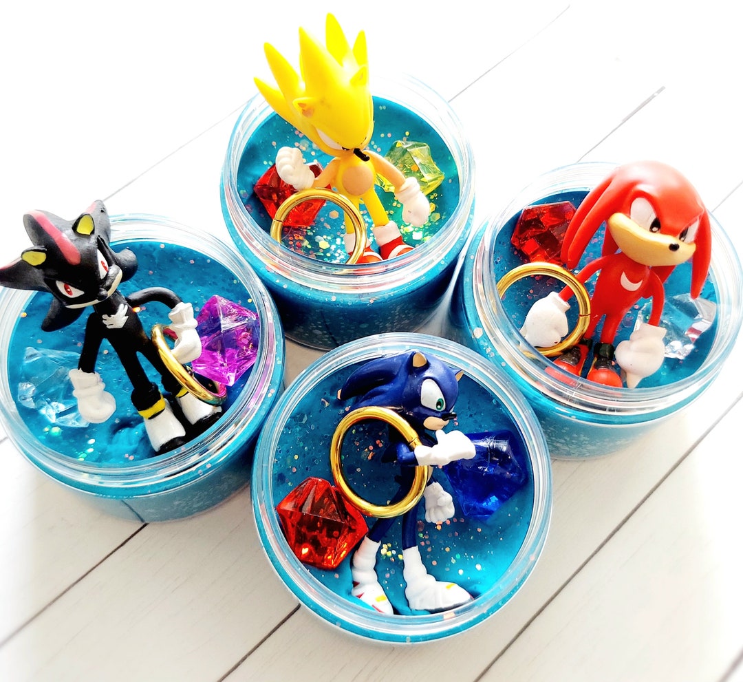 Sonic the Hedgehog Sonic Play Dough Jar Sonic Play Dough - Etsy