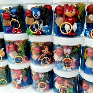 Sonic the Hedgehog, Playdough Jar, Sonic Play Dough Kit, Sonic Party ...