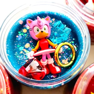 Sonic Party Favors, Sensory Kit, Sonic Birthday, Playdough Kit, Kids ...