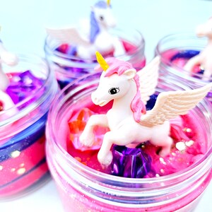 Unicorn Party Favors, Playdough Kit, Unicorn Playdough Jars, Unicorn ...