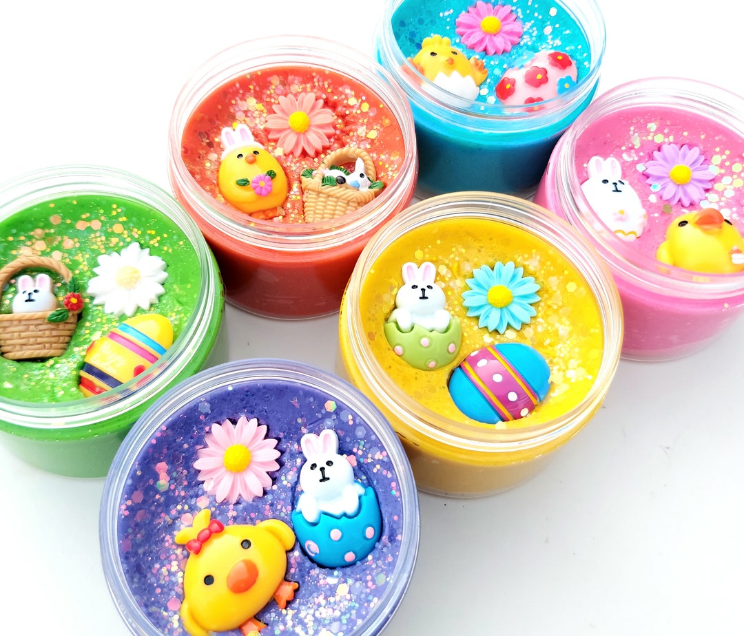 Easter Play Dough Jars, Easter Play Dough Kit, Easter Playdough Kit ...