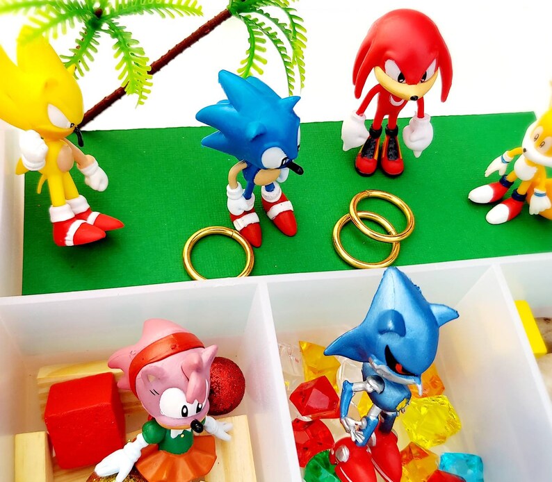 Sonic the Hedgehog Sonic Sensory Kit Sensory Kit Sensory - Etsy