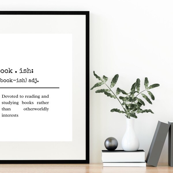 Bookish Wall Art - Etsy