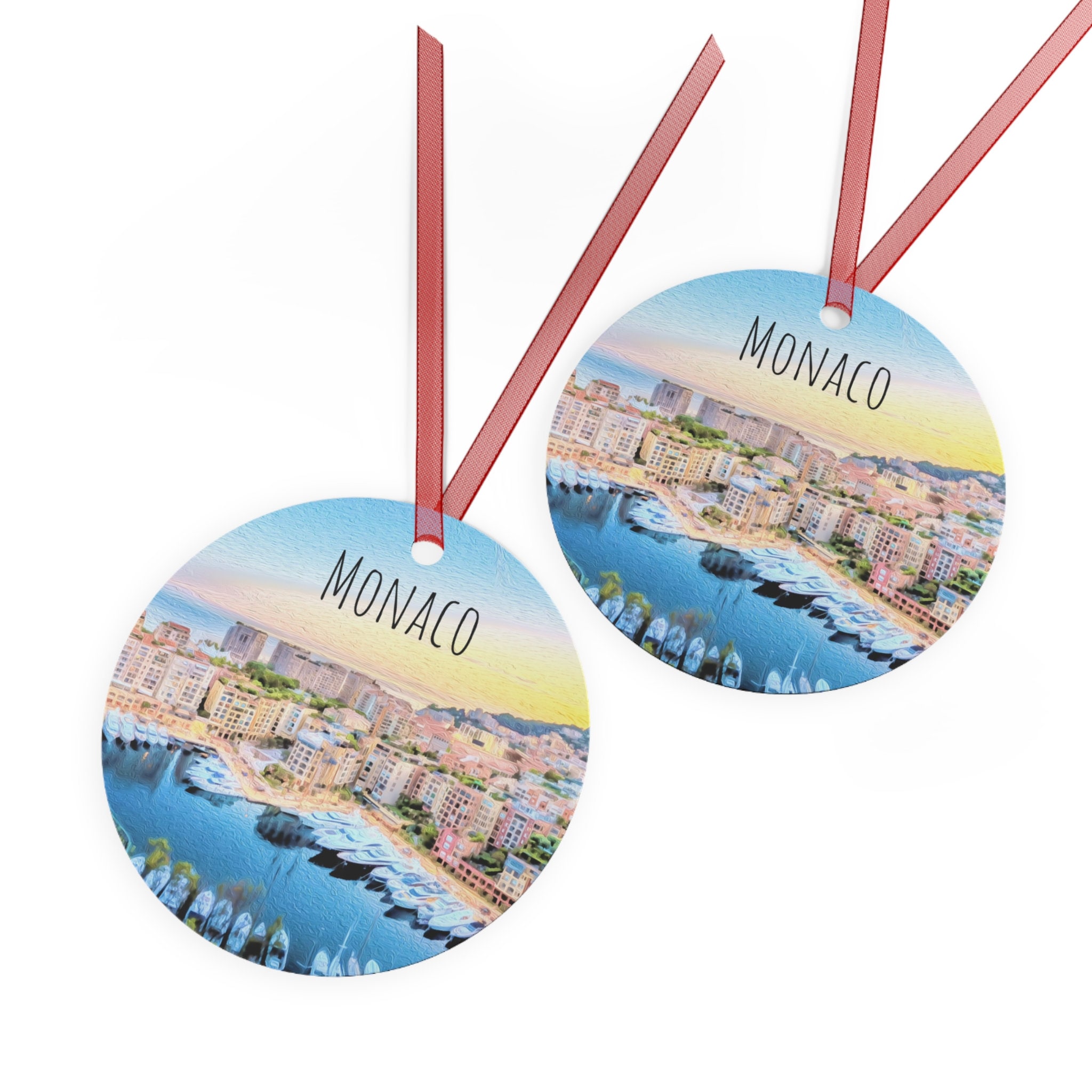 Monaco Ornament, Monaco Gift, Monaco Christmas Ornament, Monaco ...