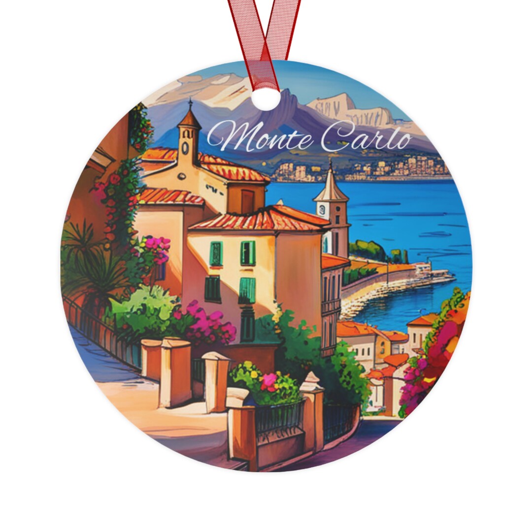 Monte Carlo Ornament, Monte Carlo Christmas Gift, Monte Carlo Christmas ...